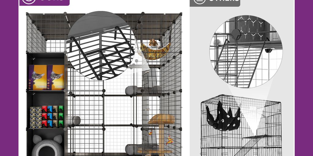 The Ultimate Guide to Setting Up an Indoor Cat Kennel - Cats Luv Us ...